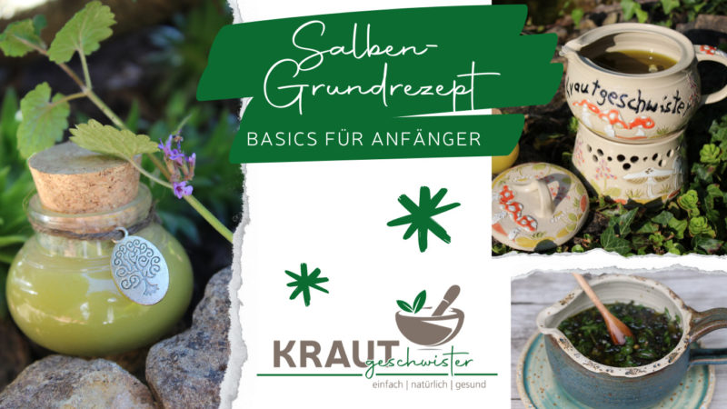 Salben herstellen * Grundrezept - Krautgeschwister